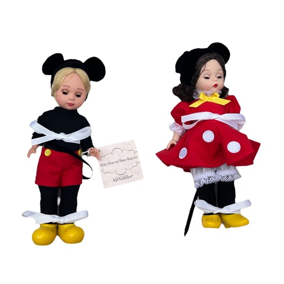Madame Alexander | Toys | Madame Alexander Dolls Mickey And Minnie ...